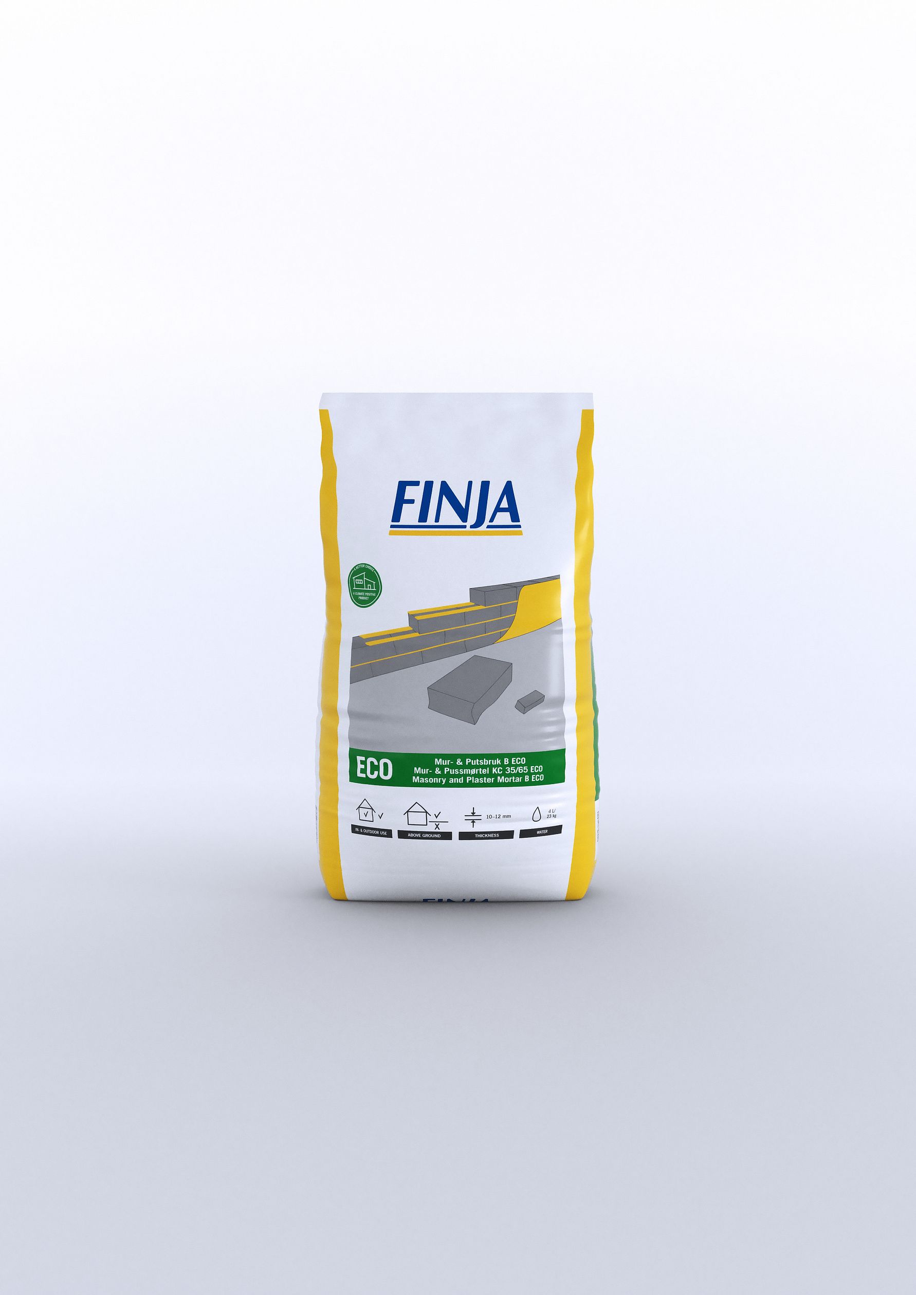 Finja Betong revolutionerar igen – lanserar mur- och putsbruk med ...