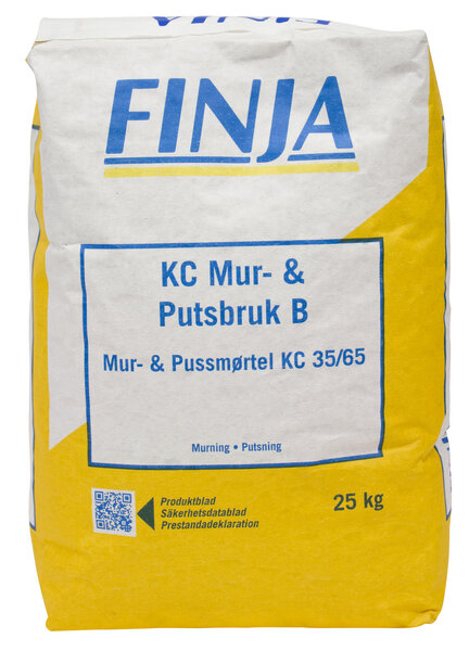 KC Mur- & Putsbruk B – ett KC bruk från Finja Betong