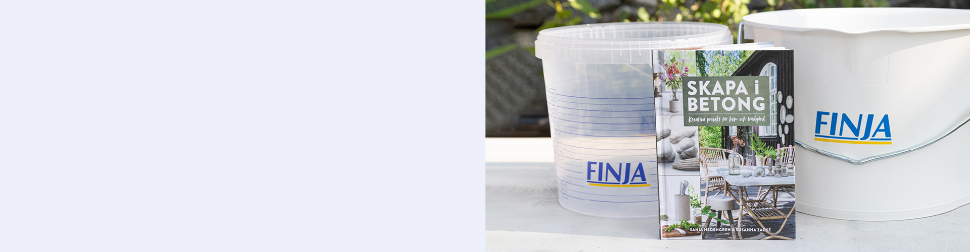 Finja Betong - utvecklar, tillverkar och levererar betong.