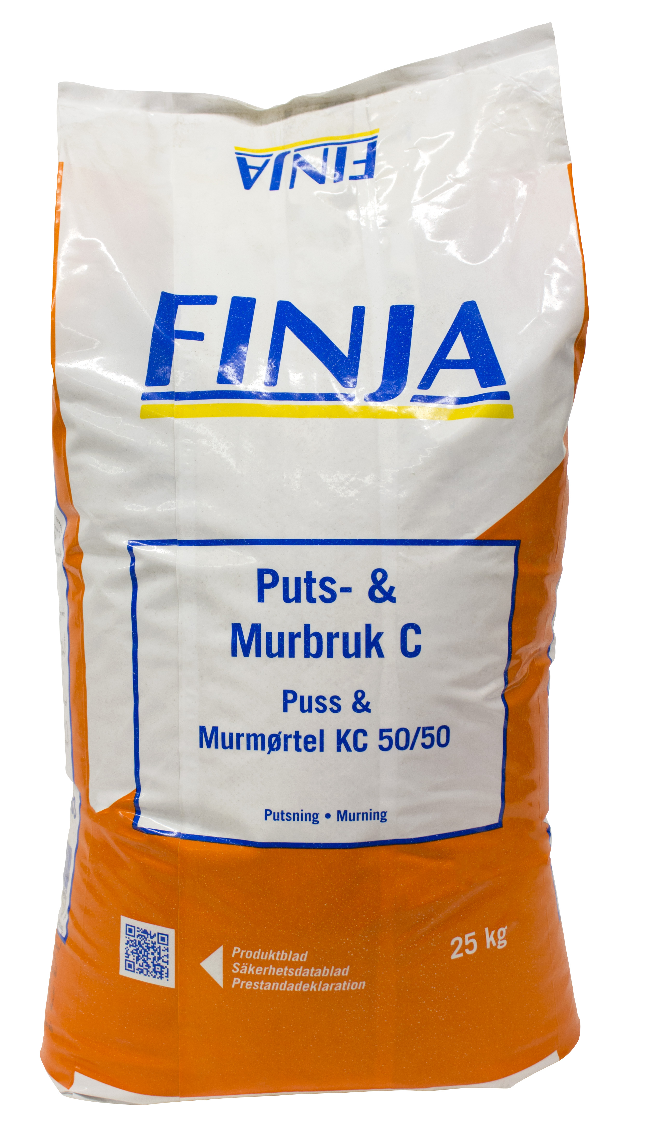 Puts- och Murbruk C – ett mur- och putsbruk från Finja