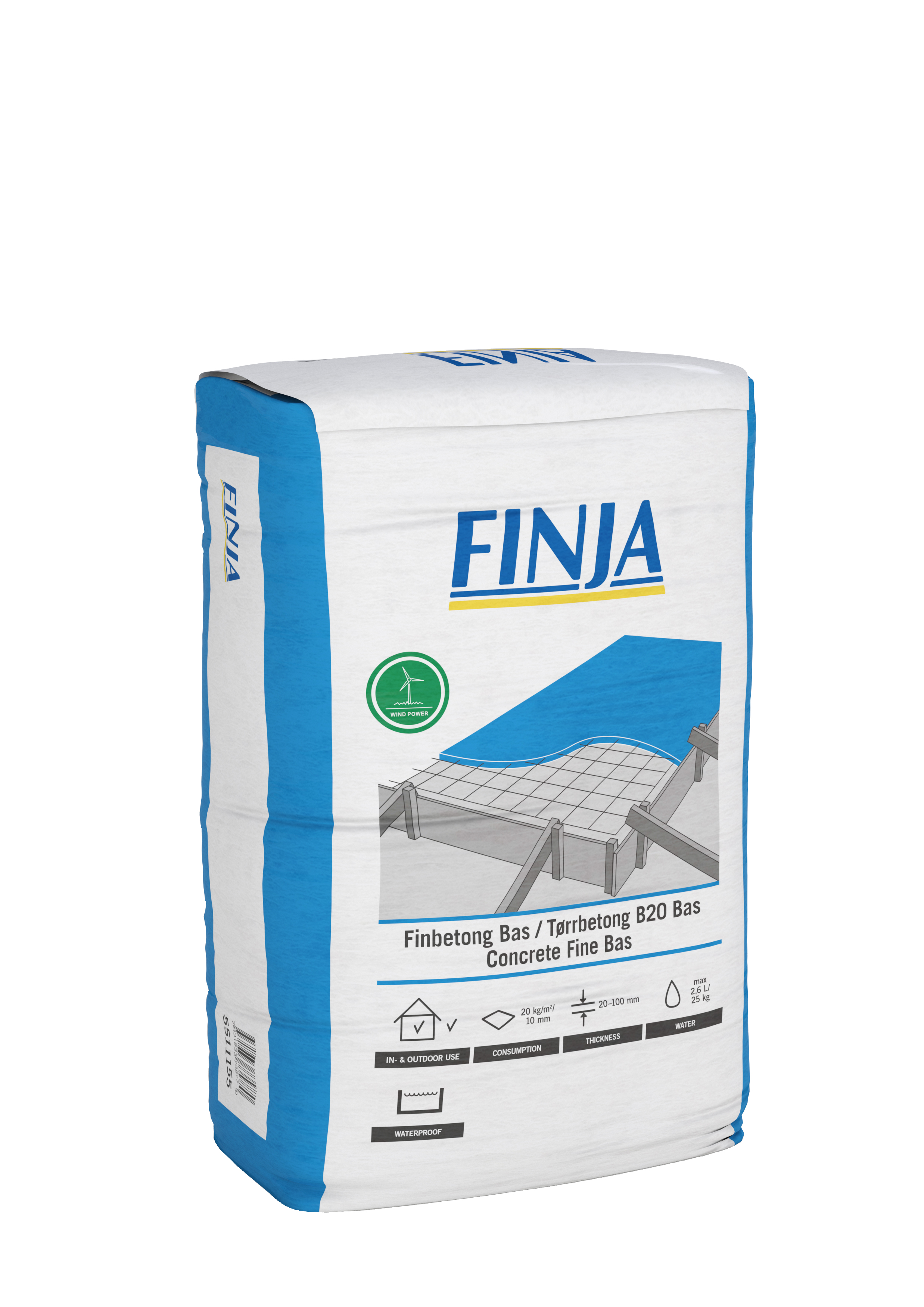 Finbetong Bas – Finja Betong