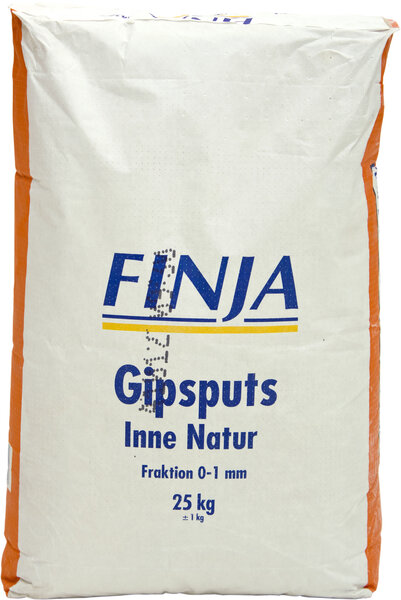 Gipsputs – putsa med gipsbruk från Finja Betong